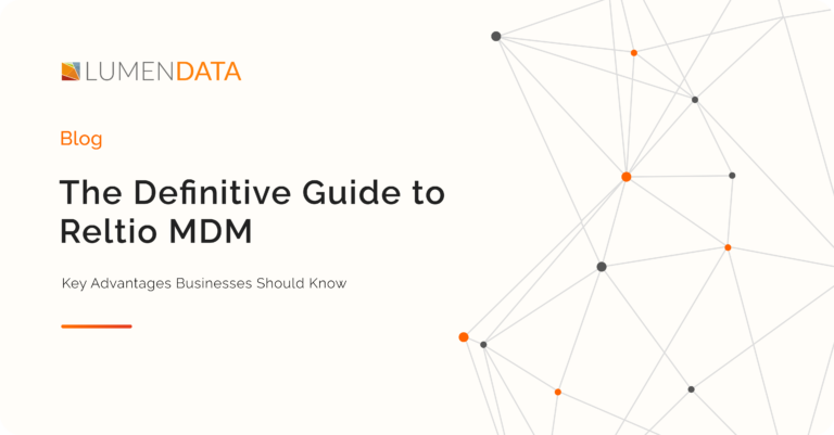 The Definitive Guide to Reltio MDM