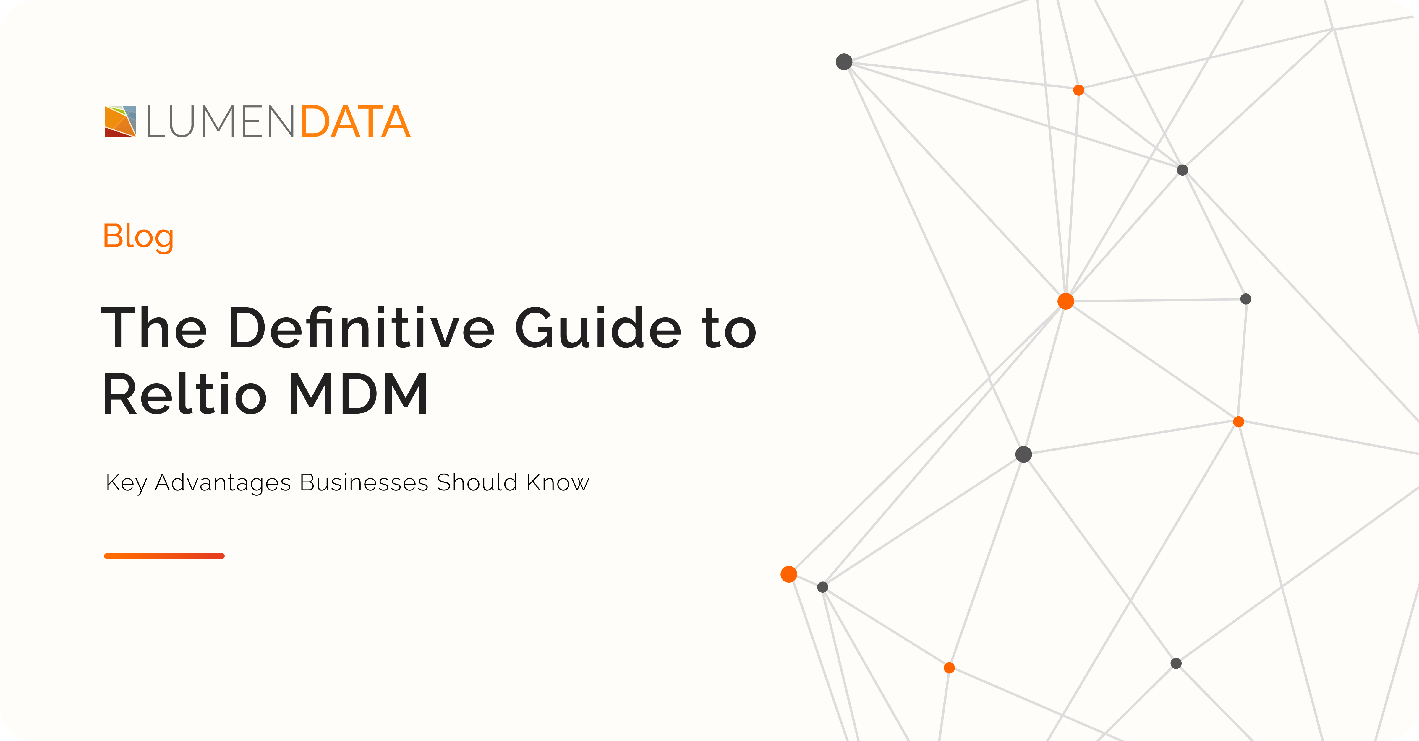 The Definitive Guide to Reltio MDM