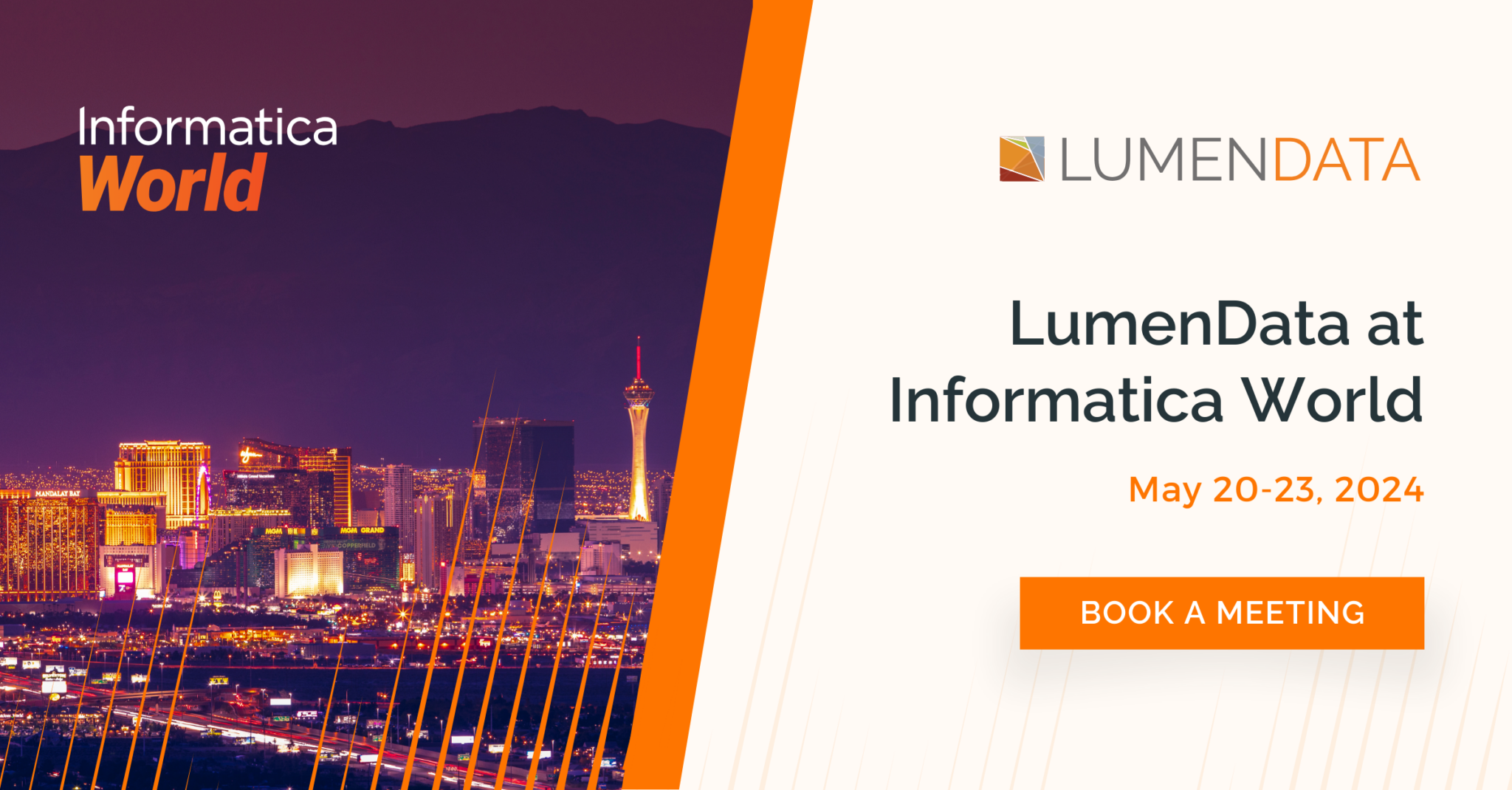 Meet LumenData at Informatica World 2024 - LumenData