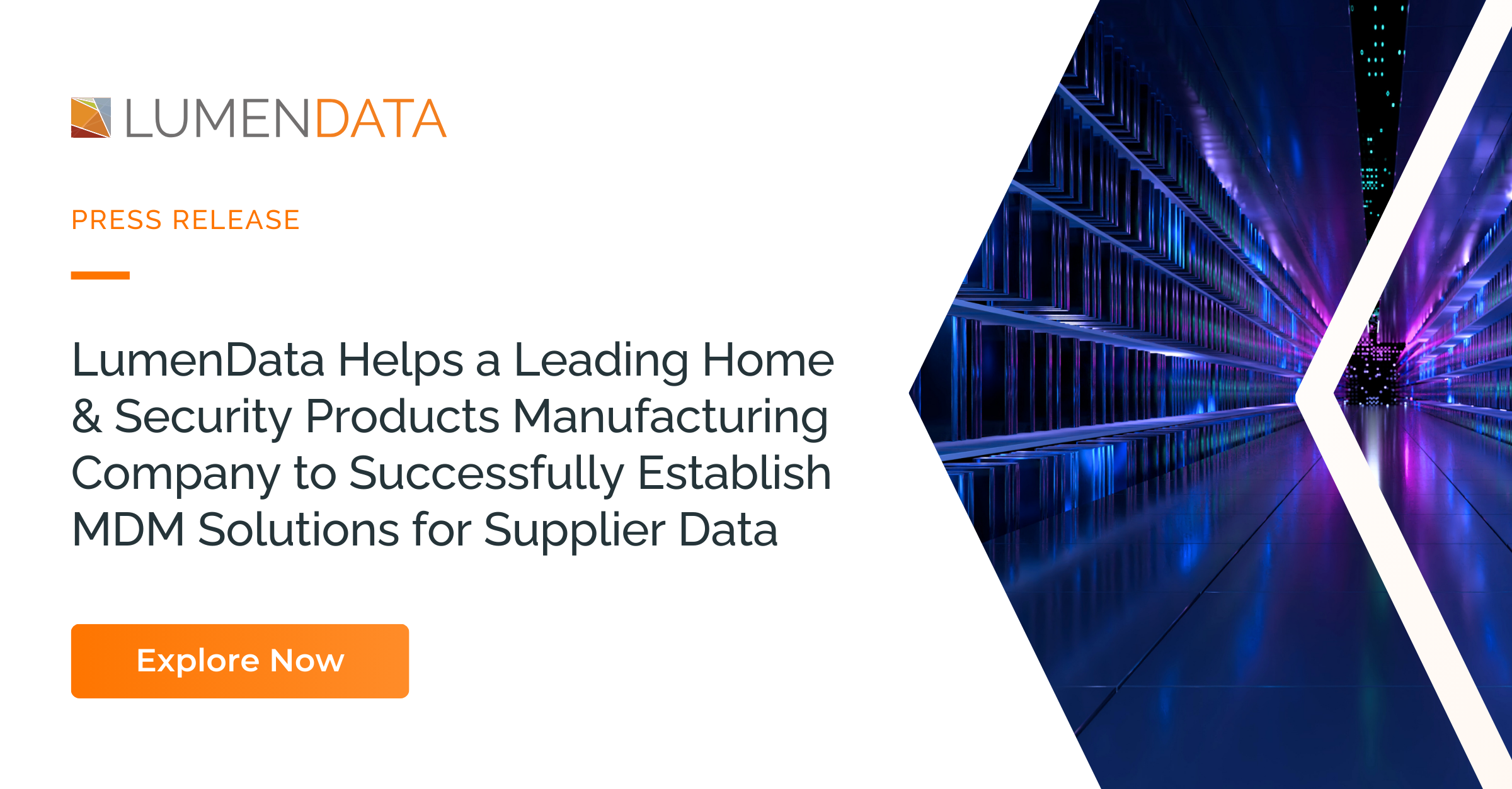Supplier Data MDM for Home & Security Brand | LumenData