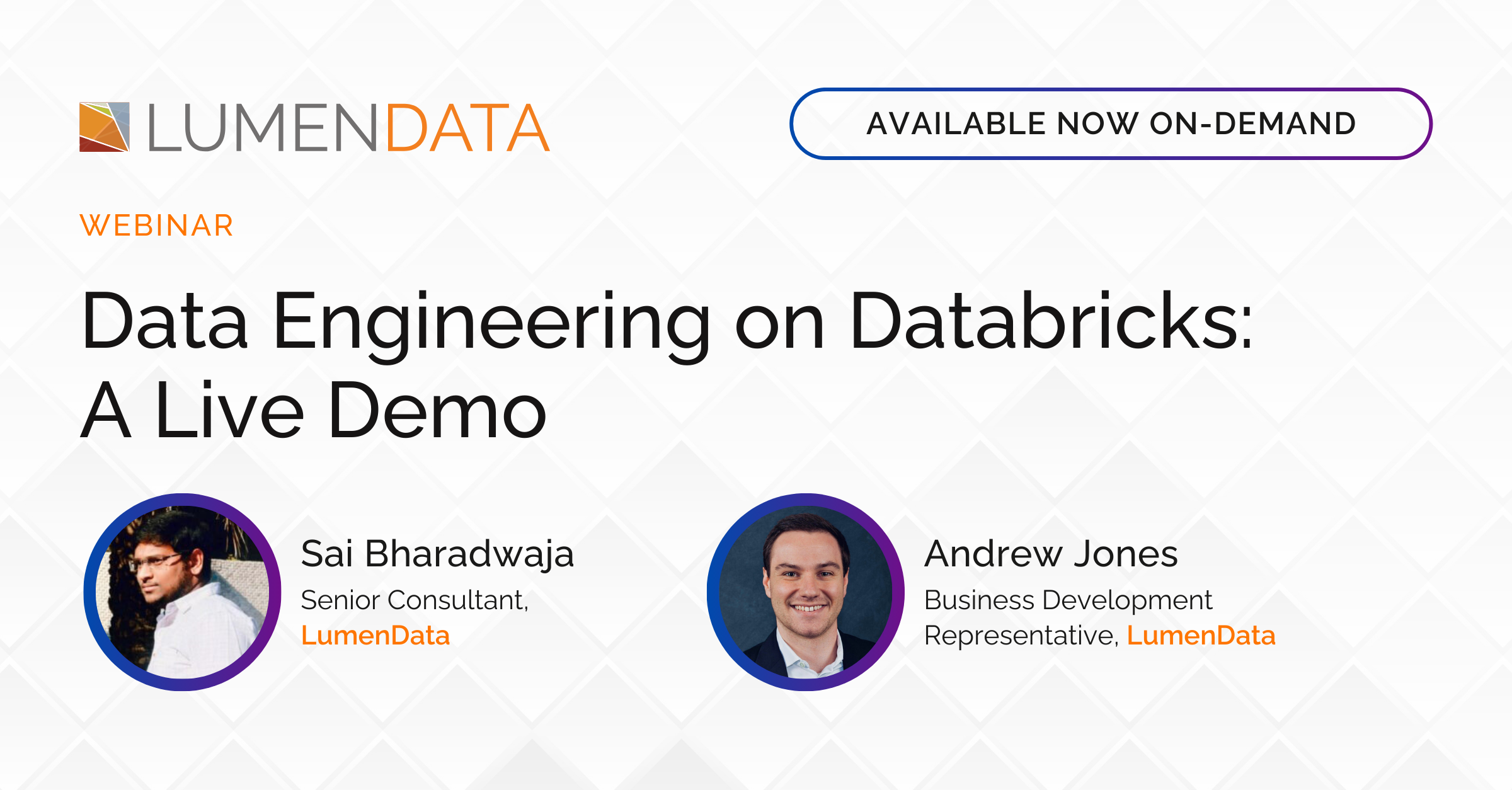 Data Engineering on Databricks: A Live Demo - LumenData